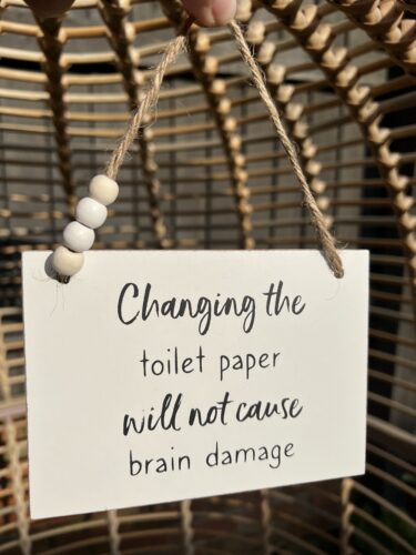 Small Hanging Novelty Sign - Bee Home Company